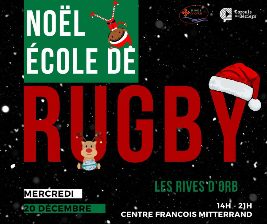 Evènements à venir - Noël de l'école de rugby Les Rives d'Orb - Cazouls ...