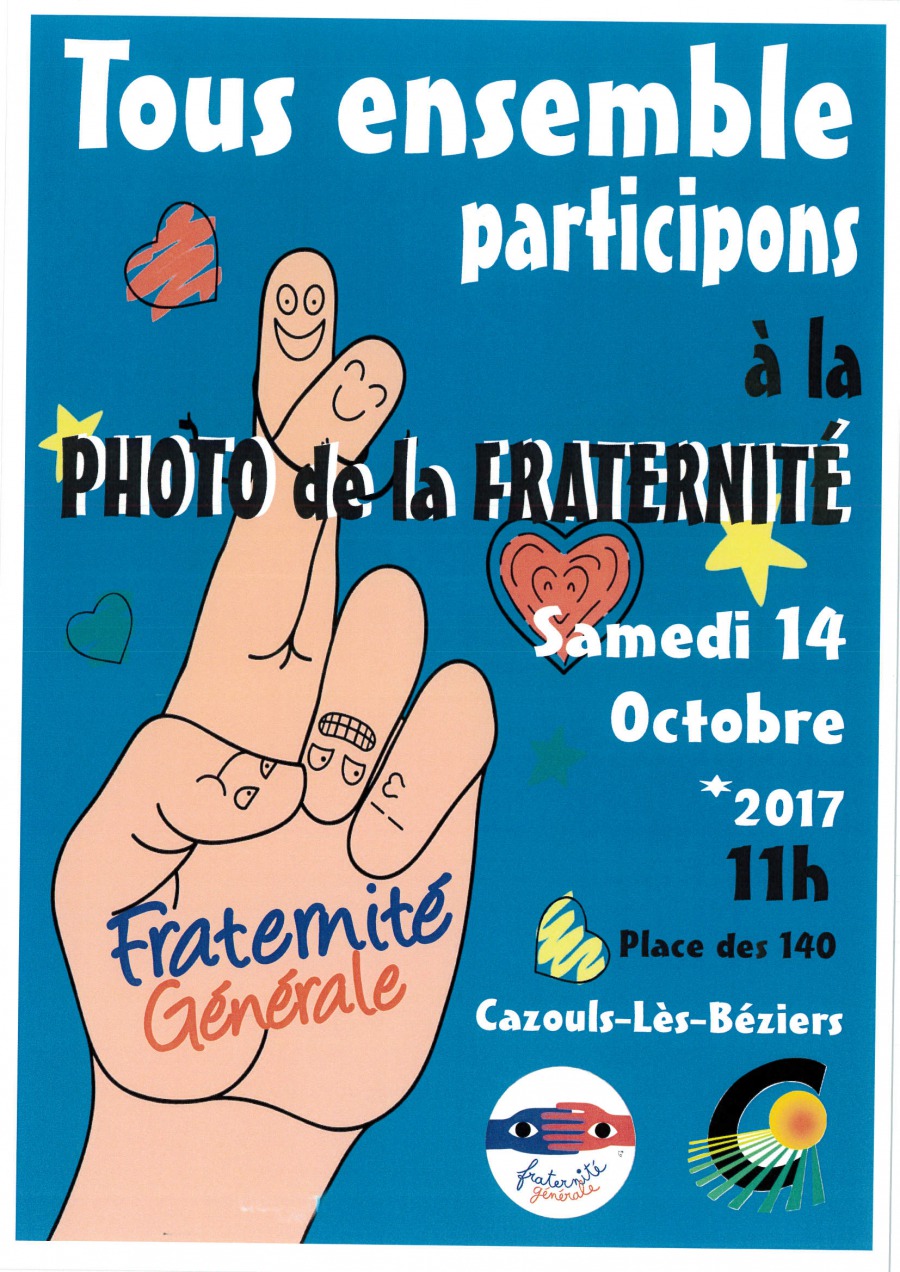 Evènements à venir - Photo de la Fraternité - Cazouls-lès-Béziers
